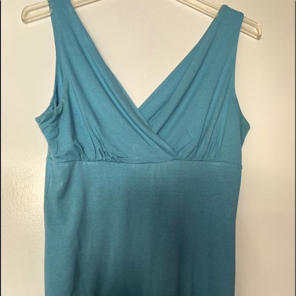 CAbi | Tops | Cabi 538 Turquoise Crossover Tank Top M | Poshmark
